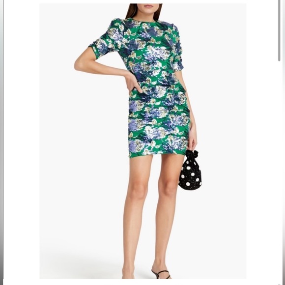 Maje | Dresses | Nwt Maje Razul Embroidered Sequin Mini Dress | Poshmark